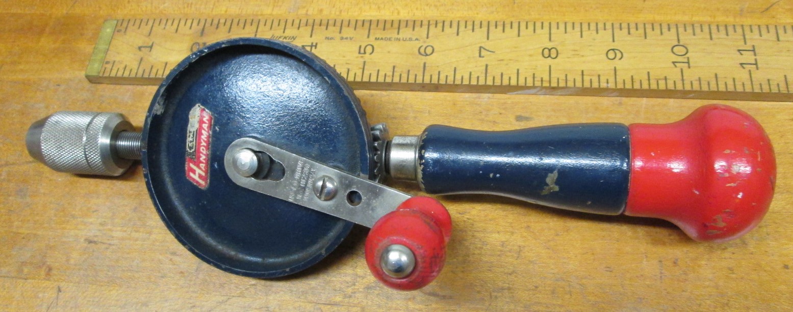 Stanley Hand Drill Egg Beater Type H1220 HY-LO DRIVE | TIAS — The ...