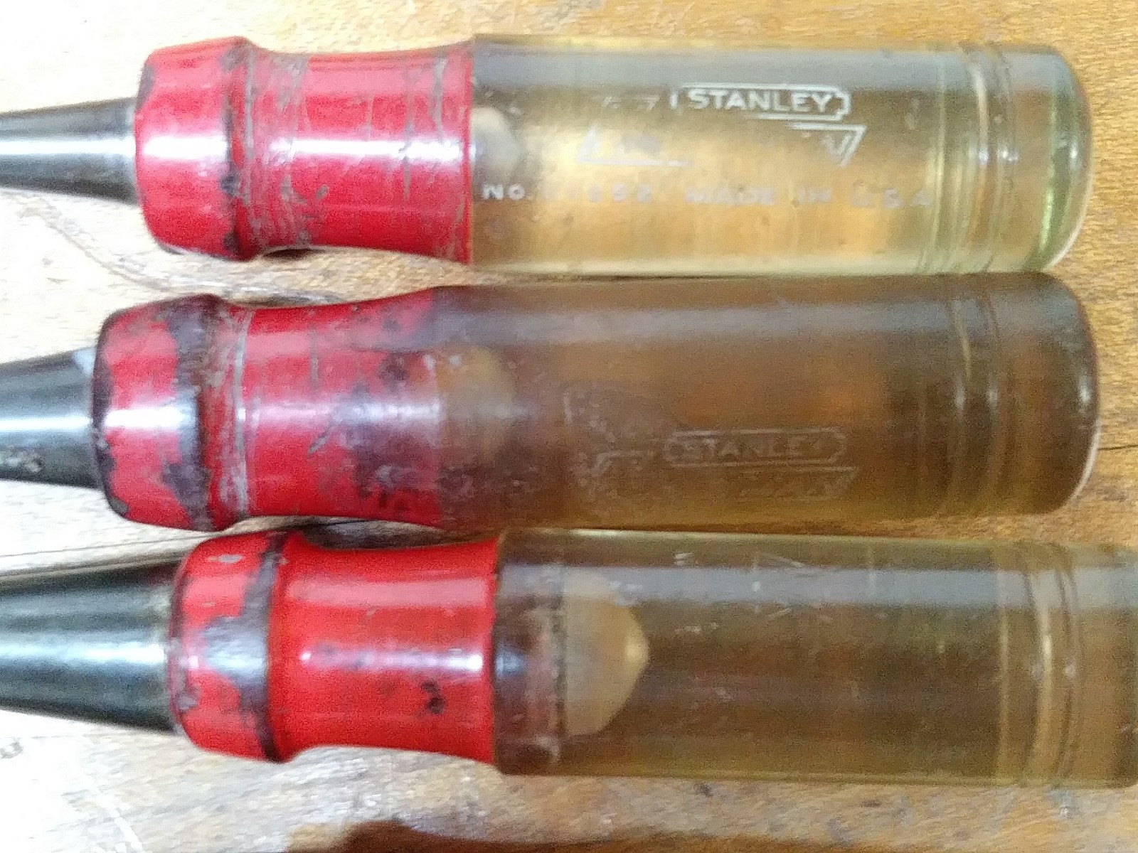 Stanley Handyman Butt Chisel Set of 4 H1252 | TIAS — The Internet ...