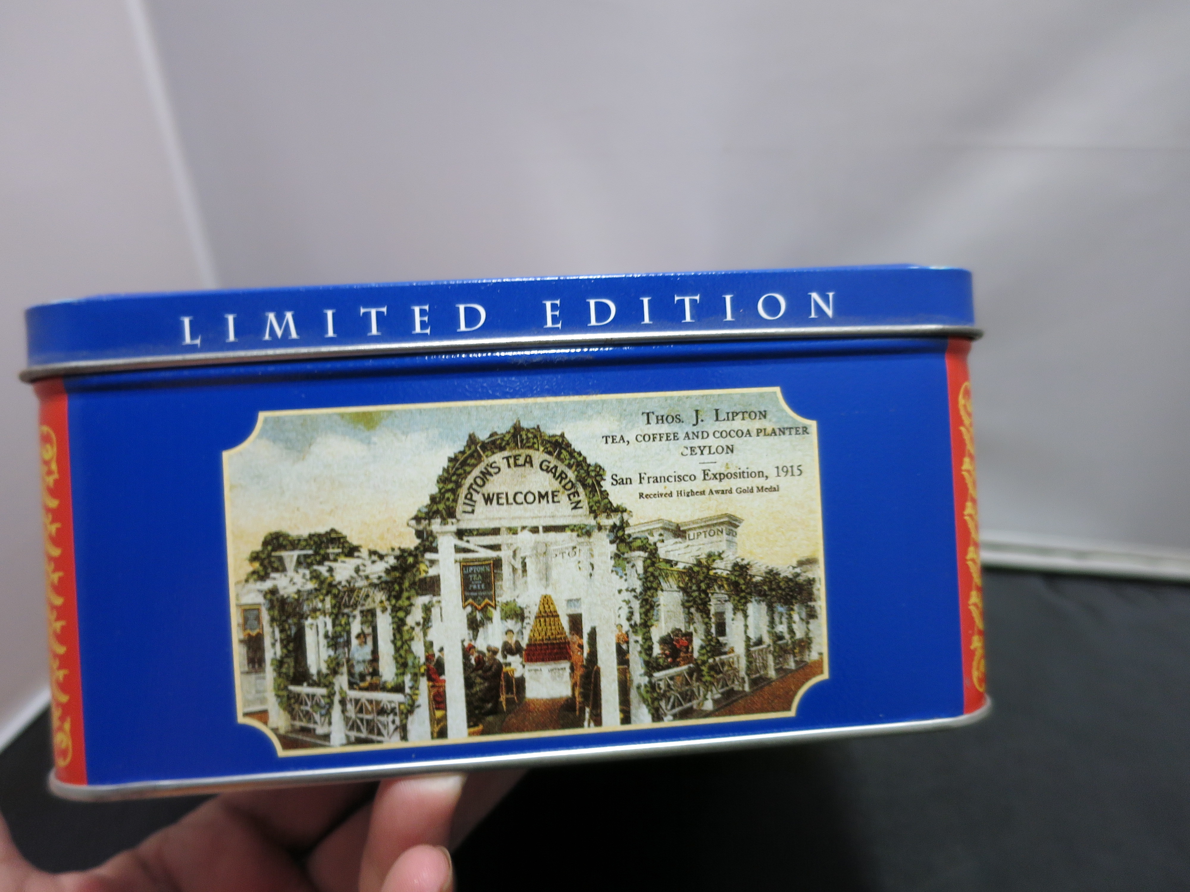 Vintage Lipton Tea Tin Lipton Nostaligic Tin Series 401 | TIAS — The ...